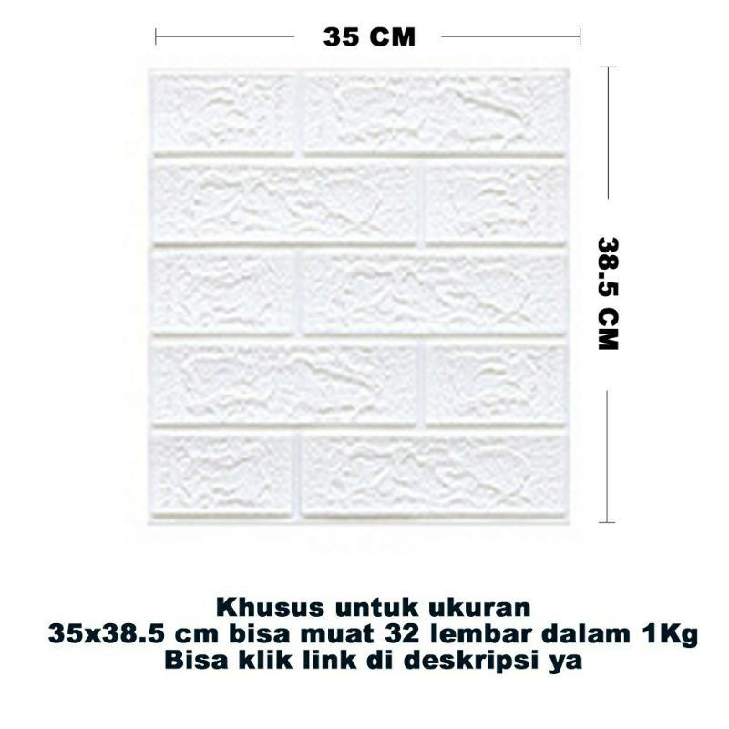 Jual Walpaper Dinding 3D Foam Busa Wallpaper Dinding Wallpaper 3D Motif ...