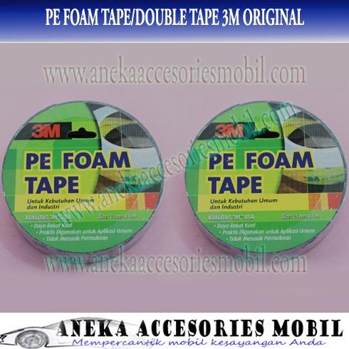 Jual PE Foam Tape/Lem Perekat/Double Tape 3M Original/Asli 2,4 mm x 4,5 ...