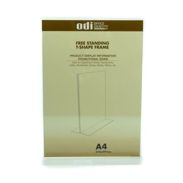 Jual ODI Office Identity - Free Standing T-Shape Frame Cocok Untuk ...