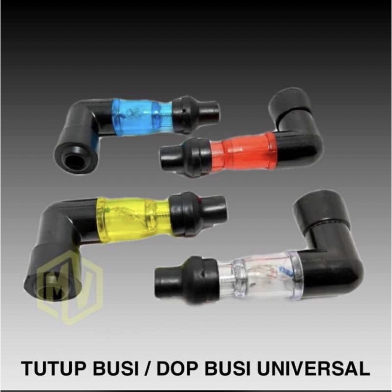Jual Tutup Busi Nyala Cangklong Dop Busi Transparan + Lampu Universal ...