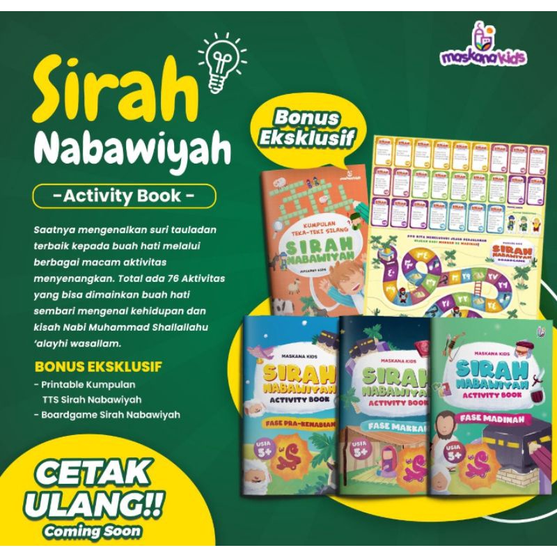 Jual Sirah Nabawiyah Activity Book (SNAB) | Shopee Indonesia