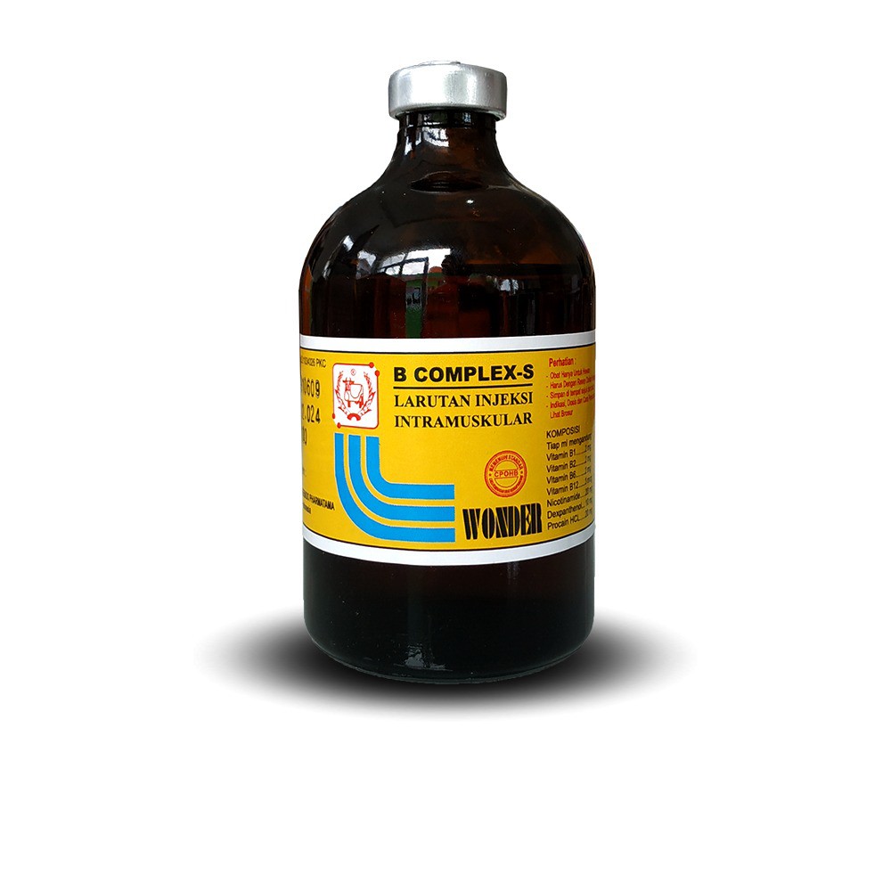 Jual Wonderindo / Vit B Complex s Wonder 50 ml / vitamin b-complex ...