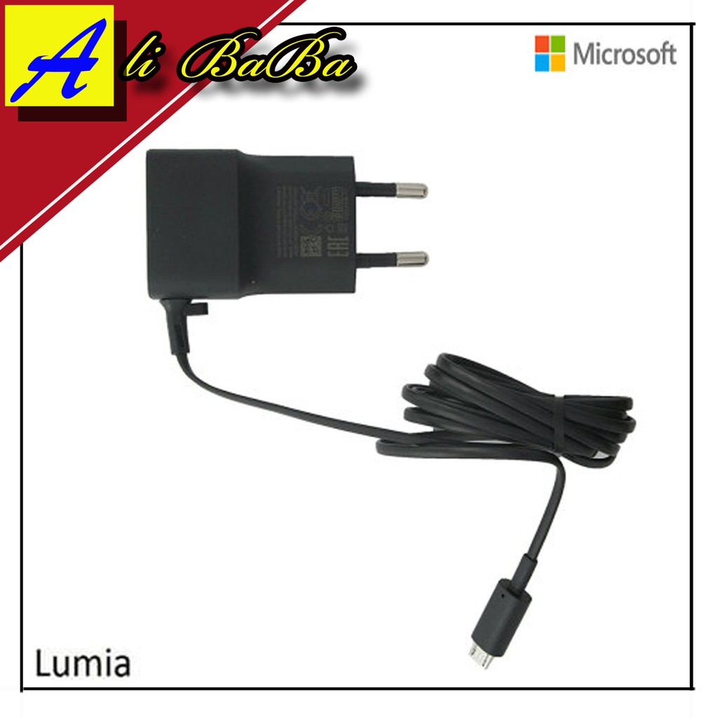 Jual Travel Charger Handphone Nokia Micro USB AC-18E Lumia 535 540 640 ...