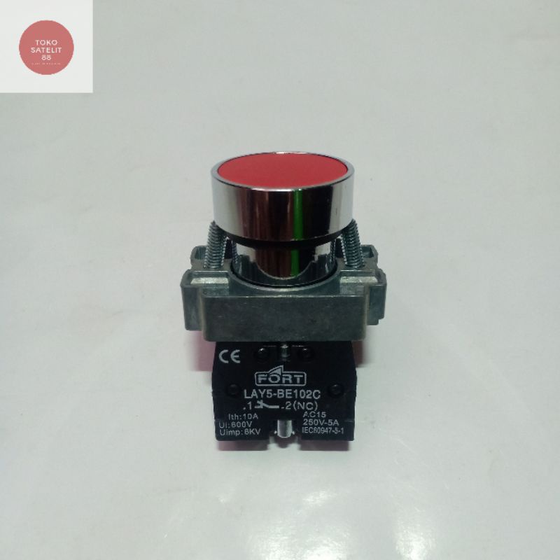 Jual PUSH BUTTON LAY5-BE102C | 250V-5A | Shopee Indonesia