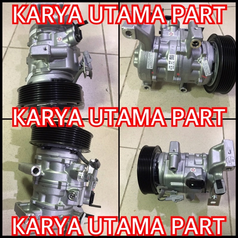 Jual Compressor ac toyota hilux revo Lexus GR DIESEL 88320-0K520 88320 ...