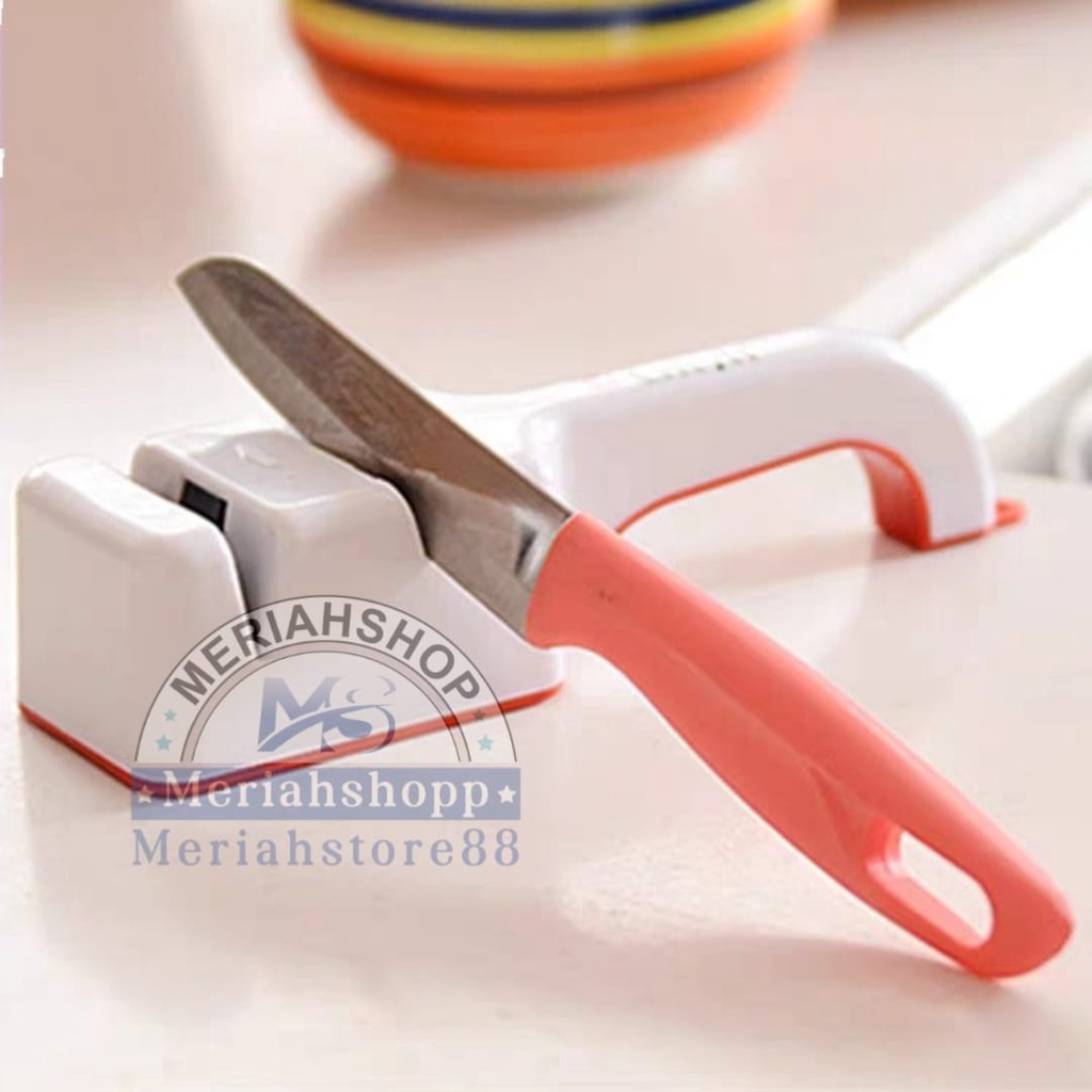Jual Pengasah Asahan Pisau Tajam 2 Grinder Knife Sharpener CEPAT TAJAM ...