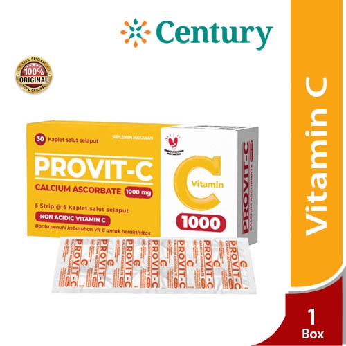 Jual Provit C Cal 1000 Mg/Vitamin C 1000 Mg/Daya Tahan Tubuh/Imunitas ...
