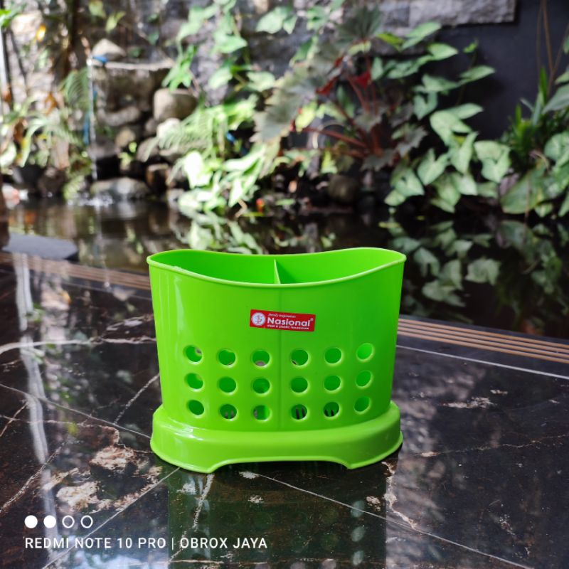 Jual Tempat Sendok Nasional/Tempat Sendok Plastik/Tempat Sendok Sekat 2 ...