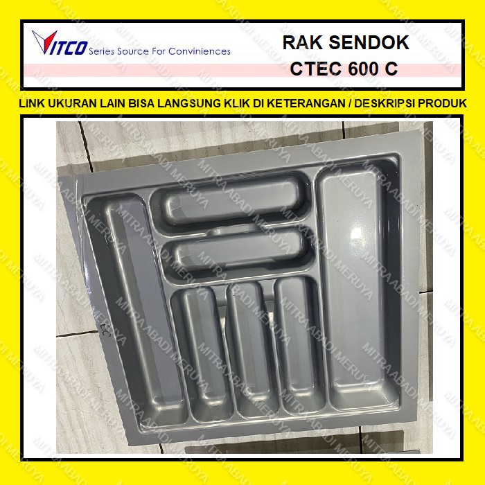 Jual Rak Sendok Laci VITCO CTEC 600 C LACI SENDOK | Shopee Indonesia