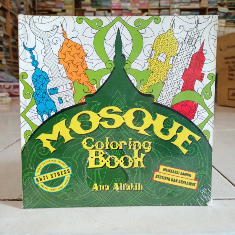 Jual OBRAL BUKU MEWARNAI DEWASA // HOBI // COLOLORING // Buku Mosque ...