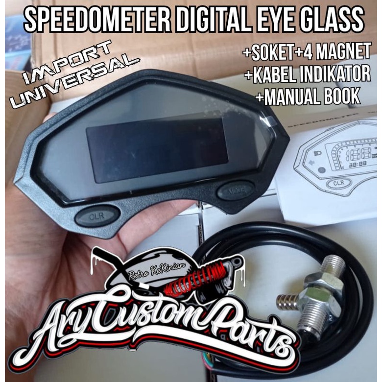Jual Speedometer custom RX 2 RX 1 eye glass z100 ktm viar cb 100 s90 ...