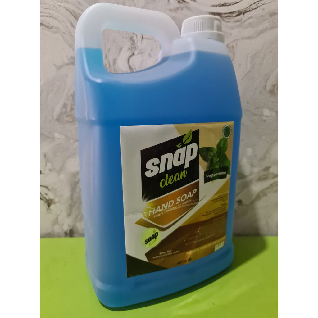 Jual Snap Clean Hand Soap 4 ltr ( Sabun Cuci Tangan ) | Shopee Indonesia