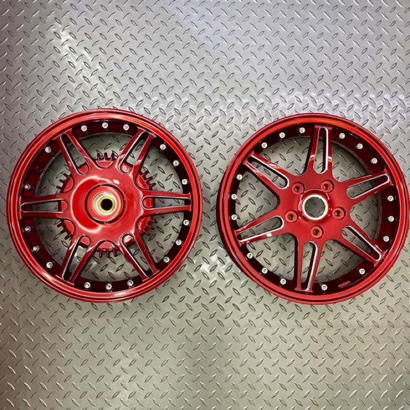 Jual velg riezto w126 red/merah vespa | Shopee Indonesia