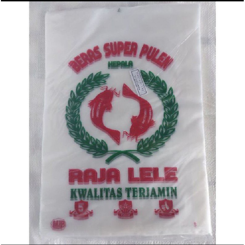 Jual Plastik Beras RAJA LELE dan STRAWBERRY 5kg dan 2,5kg | Shopee ...
