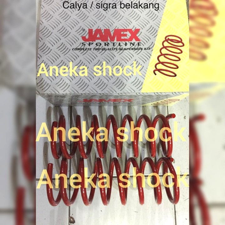 Jual PER KEONG / COILSPRING MERK JAMEX TOYOTA CALYA SIGRA BELAKANG ORIGINAL | Shopee Indonesia