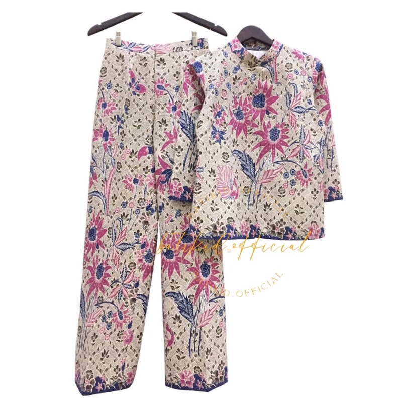 Jual batikid official - oneset celana batik - blouse batik | Shopee ...