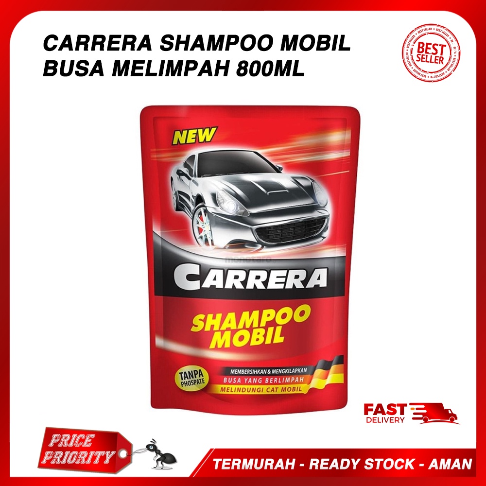 Jual Carrera Shampoo Mobil Wax Germany Formula / Shampo Cuci Mobil ...