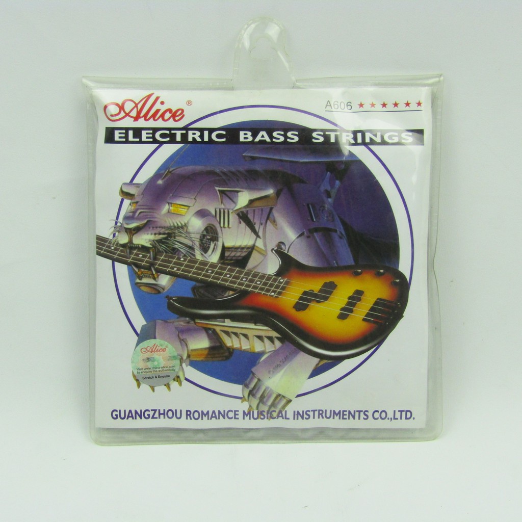 Jual SENAR GITAR BASS ALICE A-606 L BASS ELEKTRIK 0,40 ( 4 STRING ...