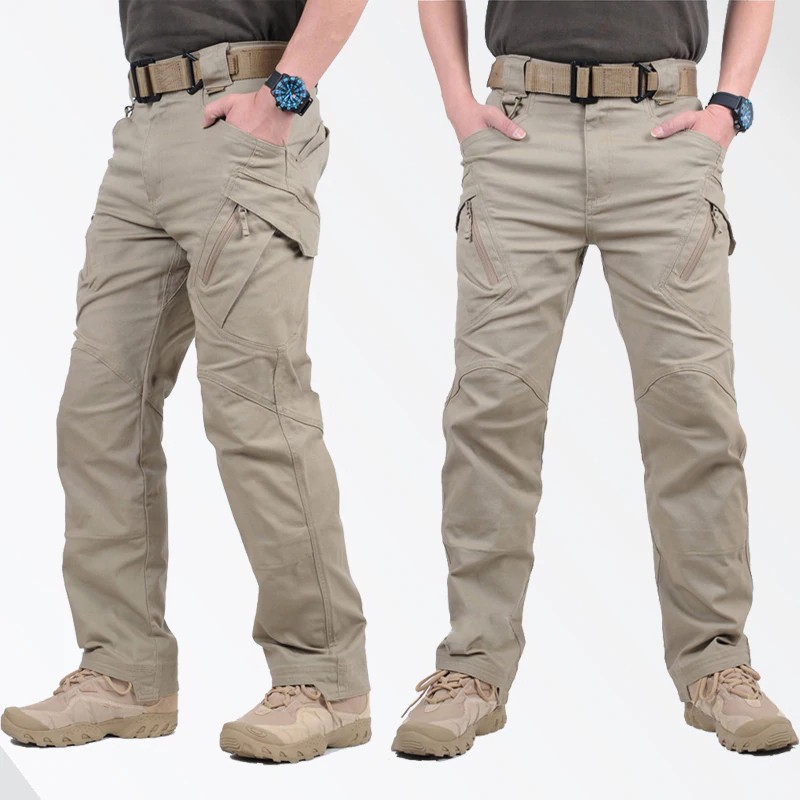 Jual Baru GEJIAN IX9 City Military Tactical Cargo Pants Men SWAT Combat Army Pants Casual Men ...