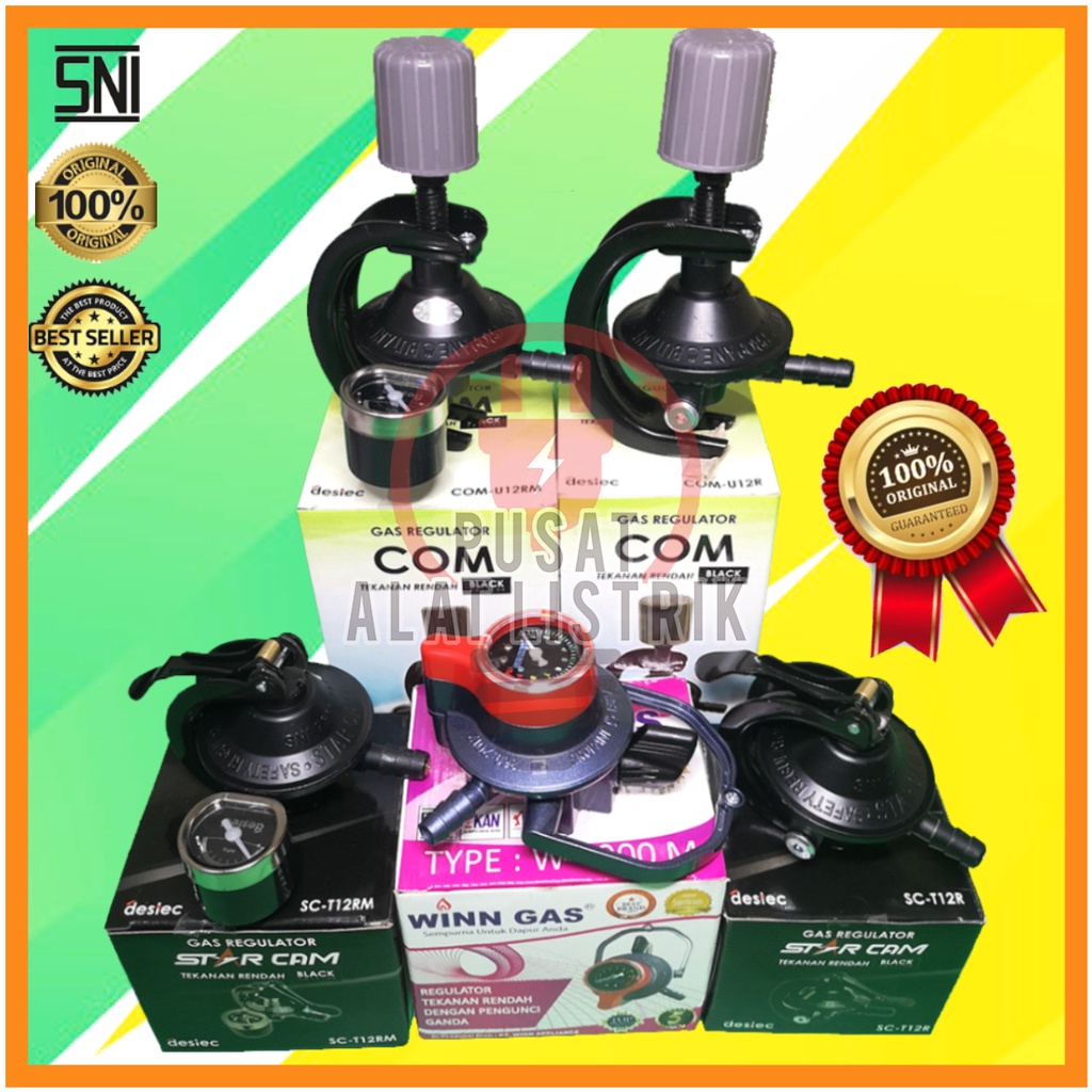 Jual ORIGINAL REGULATOR DESTEC COM U12RM 201M 201 M + METER STARCAM SC ...