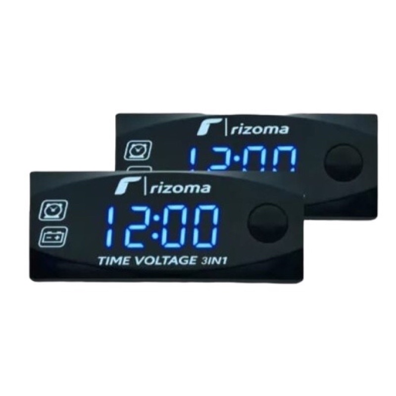 Jual Volt Meter ACCU Aki Voltmeter RIZOMA Volt Meter Motor VoltMeter Aki Digital Alat Pengukur ...