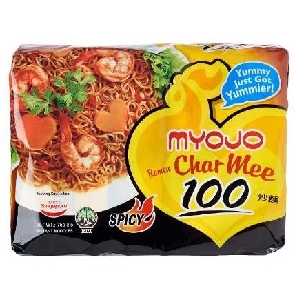 Jual MIE INSTAN / INSTANT NOODLE MYOJO CHAR MEE 5 X 75 GRAM | Shopee Indonesia