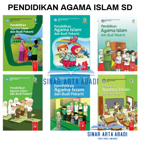 Jual Buku Pendidikan Agama Islam dan Budi Pekerti kelas 1 2 3 4 5 6 SD Kurikulum 2013 edisi ...