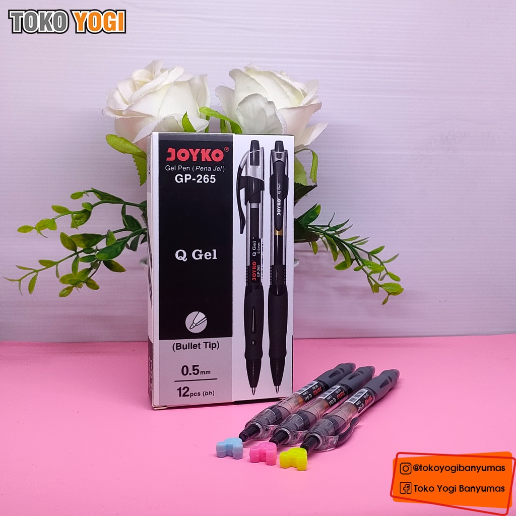 Jual GEL PEN / PULPEN PENA JOYKO GP-265 Q GEL / 0.5mm | Shopee Indonesia