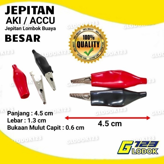 Jual Jepit Capit Buaya Aki Lombok Kabel Accu Batre Kecil Tanggung Besar ...