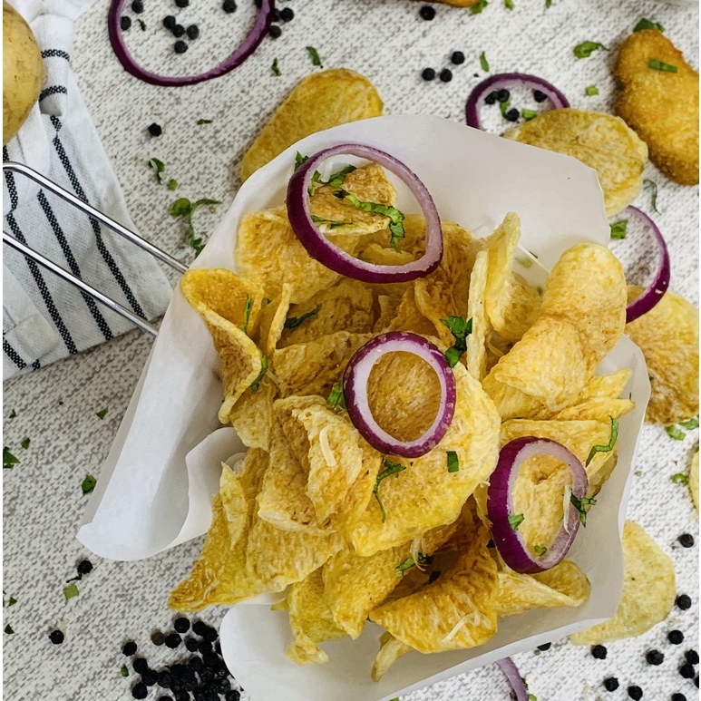 Jual Munching Queen Potato Chips Chicken Nugget | Shopee Indonesia