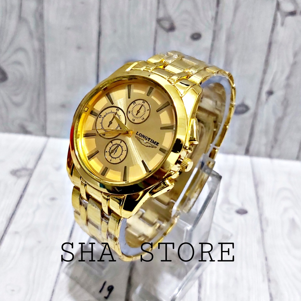 Jual JAM TANGAN PRIA ORIGINA LONGTIME STAINLESS STEEL | Shopee Indonesia