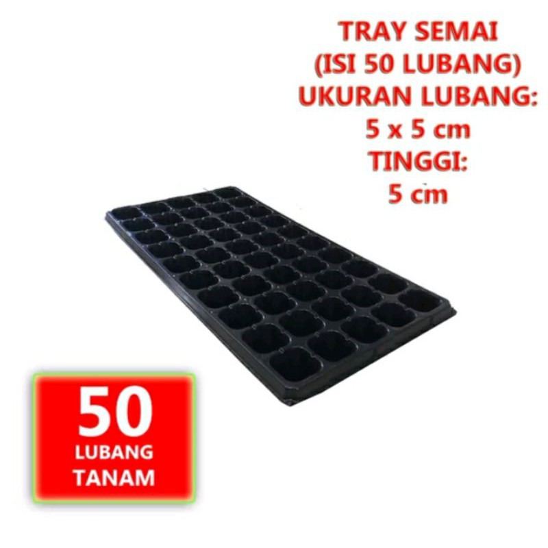 Jual Tray Semai / Seedling Tray - 50 Lubang TRAY TANAMAN | Shopee Indonesia