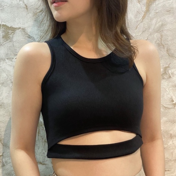 Jual MODAVIE - REVA TANKTOP Crop Tank Top Baju Atasan Wanita Basic ...
