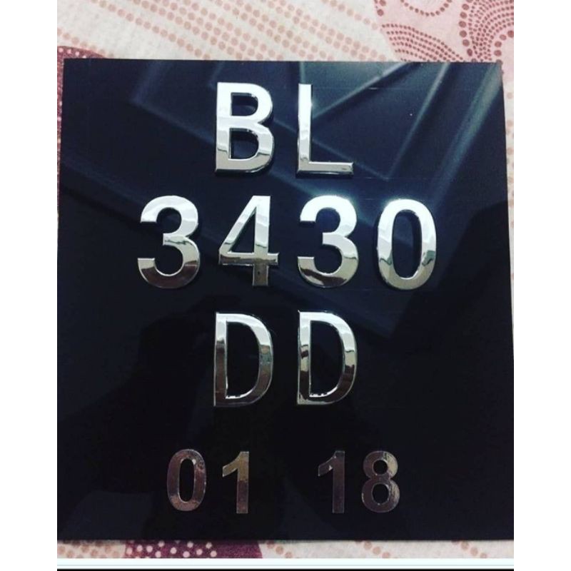 Jual Plat timbul Sepeda Motor | Shopee Indonesia