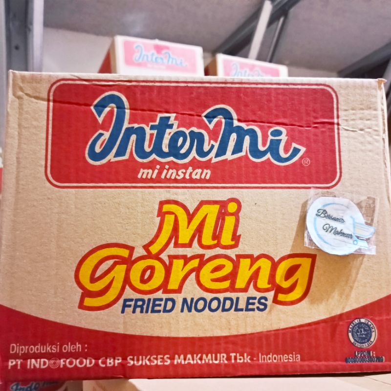 Jual INTERMI Mi Goreng intermie 1 kardus (isi 40pcs) / Intermie Kuah ...
