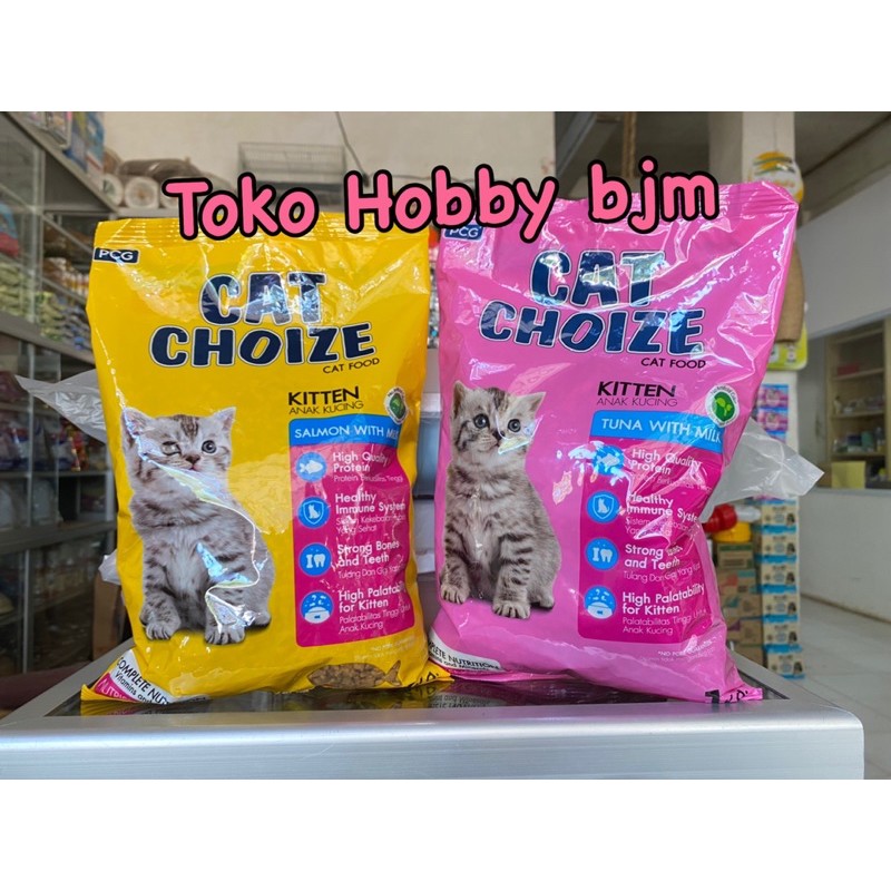 Jual Cat choize kitten 1 kg - makanan kucing anakan catchoize kiten 1kg ...