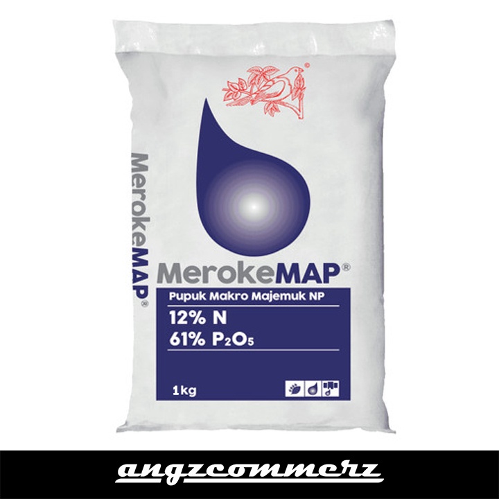 Jual MEROKE Mutiara Map NPK Premium Hidroponik grade NH4H2PO4 1000 gr ...