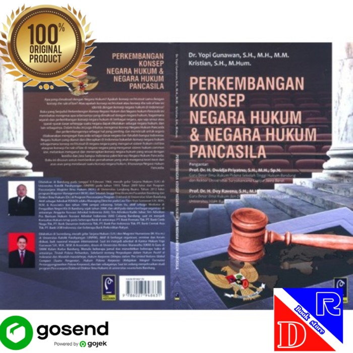 Jual Buku PERKEMBANGAN KONSEP NEGARA HUKUM DR. YOPI GUNAWAN, SH., MH ...