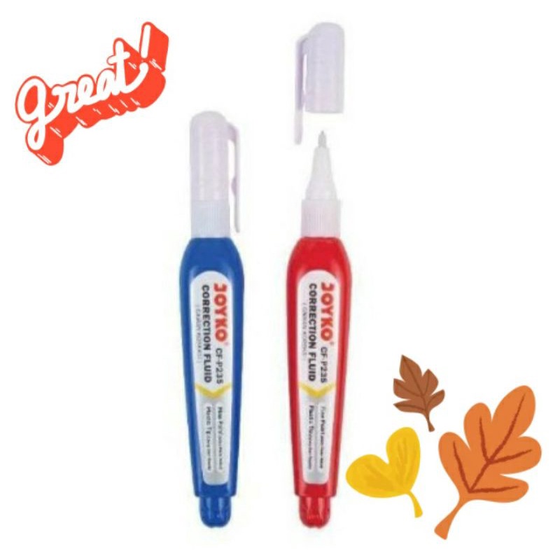 Jual Joyko Correction Pen Cair Tip Ex Tipe X Kecil Bagus Murah | Shopee ...