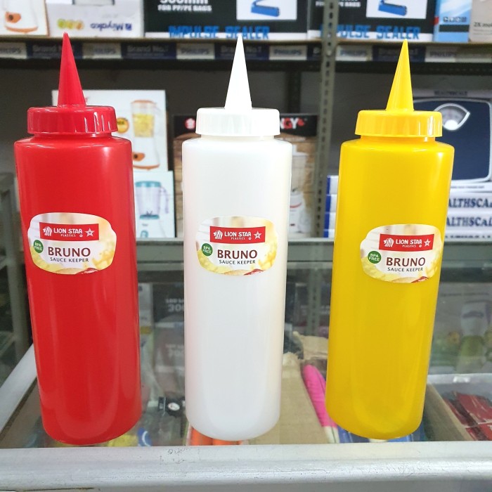 Jual Botol Saus Bruno Sauce Keeper 425 ml Lion Star | Shopee Indonesia