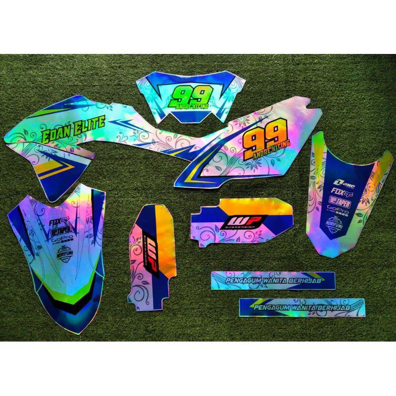 Jual DECAL STICKER MOTOR KLX BF/DTRACKER NEW/KLX LAMA FULL HOLOGRAM ...