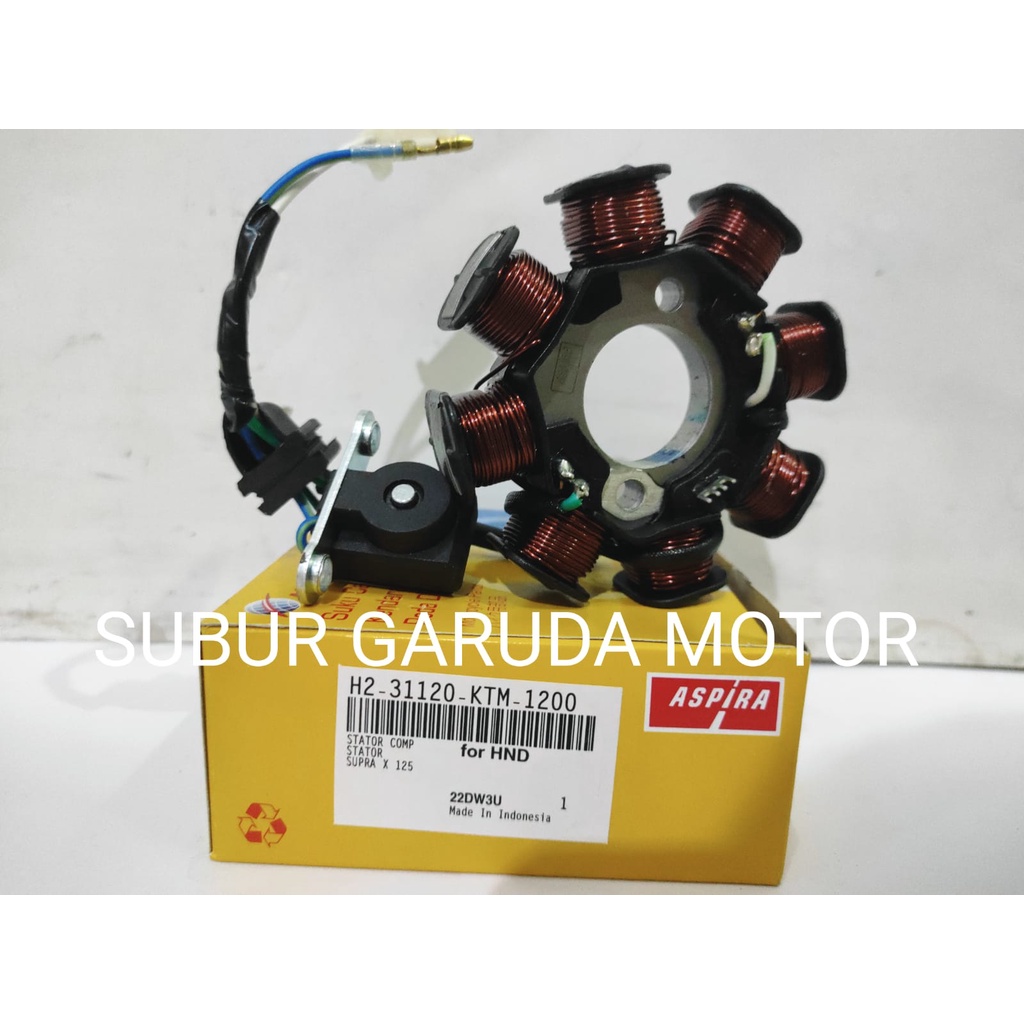 Jual SPUL SET SUPRA X 125 LAMA TIPE KTM MERK ASPIRA SPULL JALAN DENGAN PULSER KUALITAS ORISINIL ...