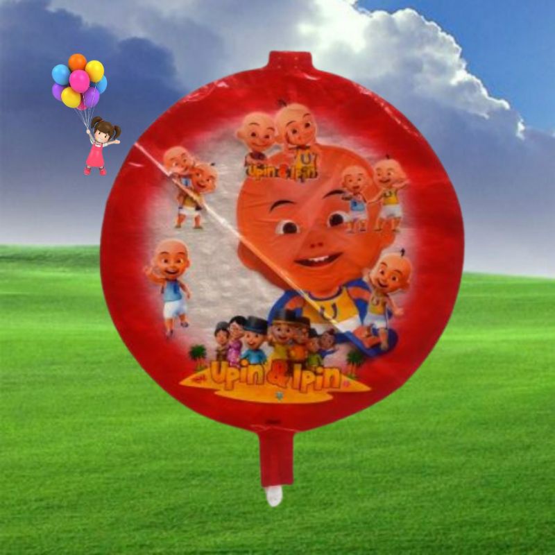 Jual 1pack ISI DOBEL UPIN (BALON GAS/FOIL/TERBANG/KARAKTER) 1pack=50pc ...