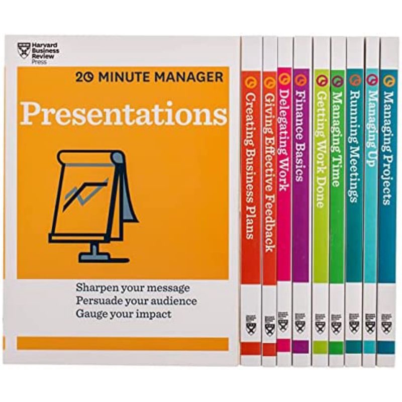 Jual BUKU HBR 20-MINUTE MANAGER (10 BOOKS) | Shopee Indonesia