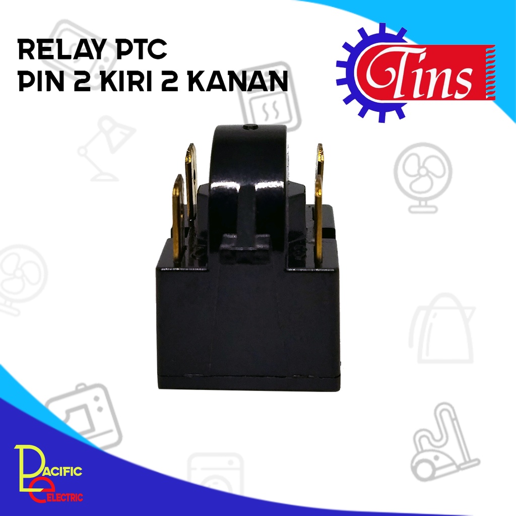 Jual RELAY PTC KULKAS 4 PIN 2 PIN KIRI 2 PIN KANAN RELAY PTC KULKAS ...