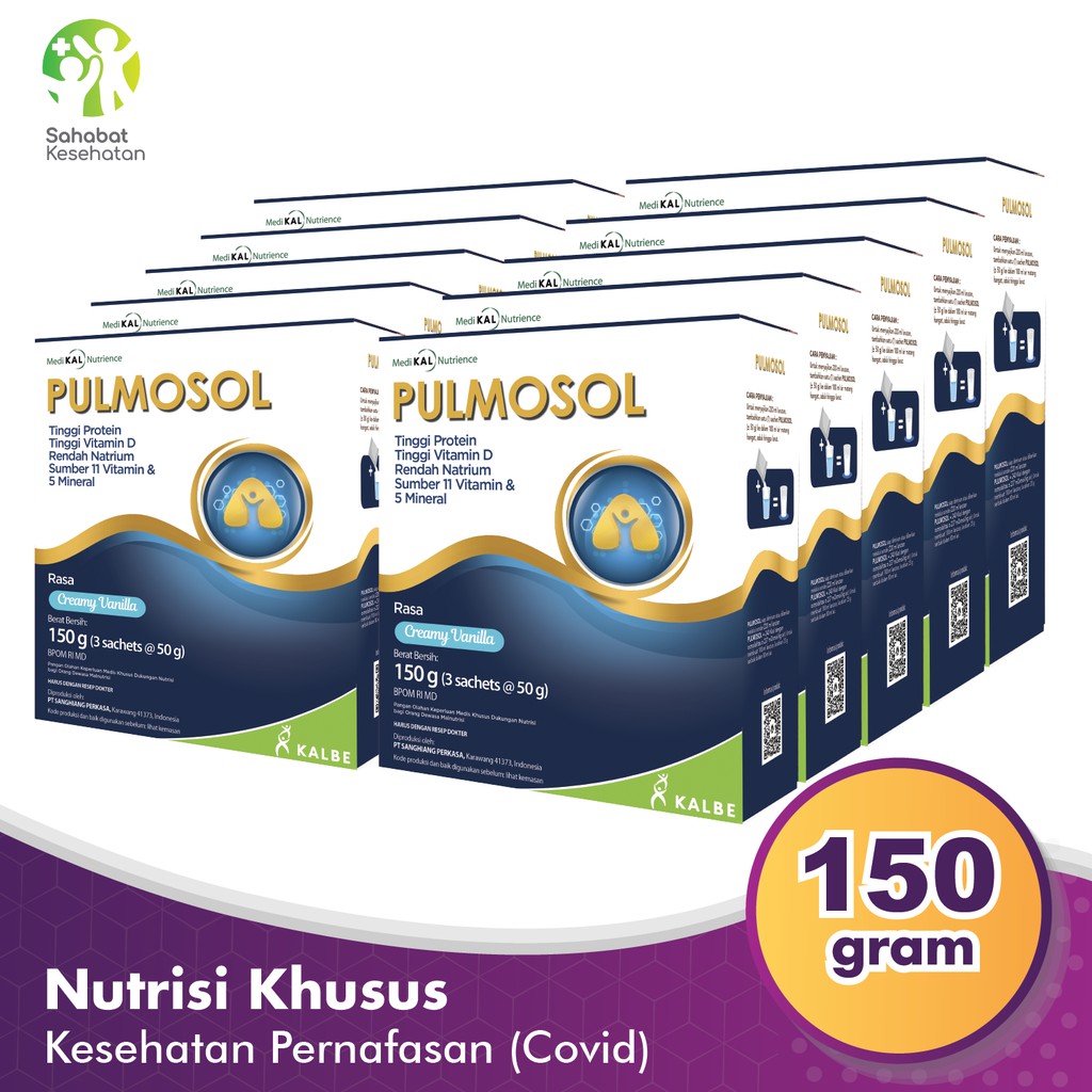 Jual Bundle 10 Box Pulmosol - Susu Nutrisi Kesehatan Pernapasan ...