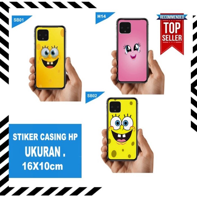 Jual stiker HP motif karakter spongebob | Shopee Indonesia