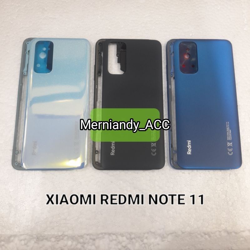 Jual Back Cessing Hausing Xiaomi Redmi note 11 | Note 11S Backdoor ...