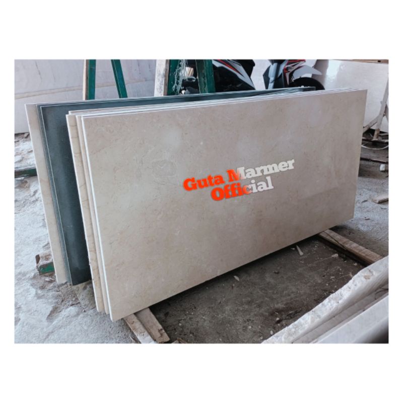 Jual Lembaran Batu Marmer Putih Ukuran 60x120Cm | Shopee Indonesia