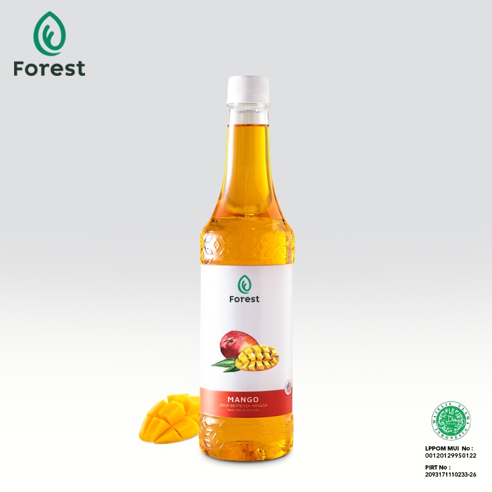 Jual FOREST SYRUP MANGO - Sirup Rasa Mangga - 720 ml | Shopee Indonesia